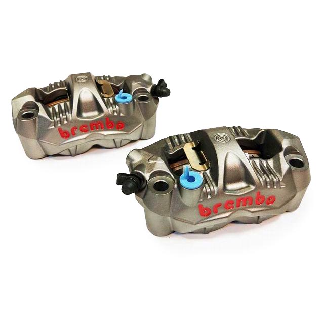 GP4-RS 高性能鑄造一體對向四活塞輻射卡鉗組(左+右) - 豐年俐企業股份有限公司